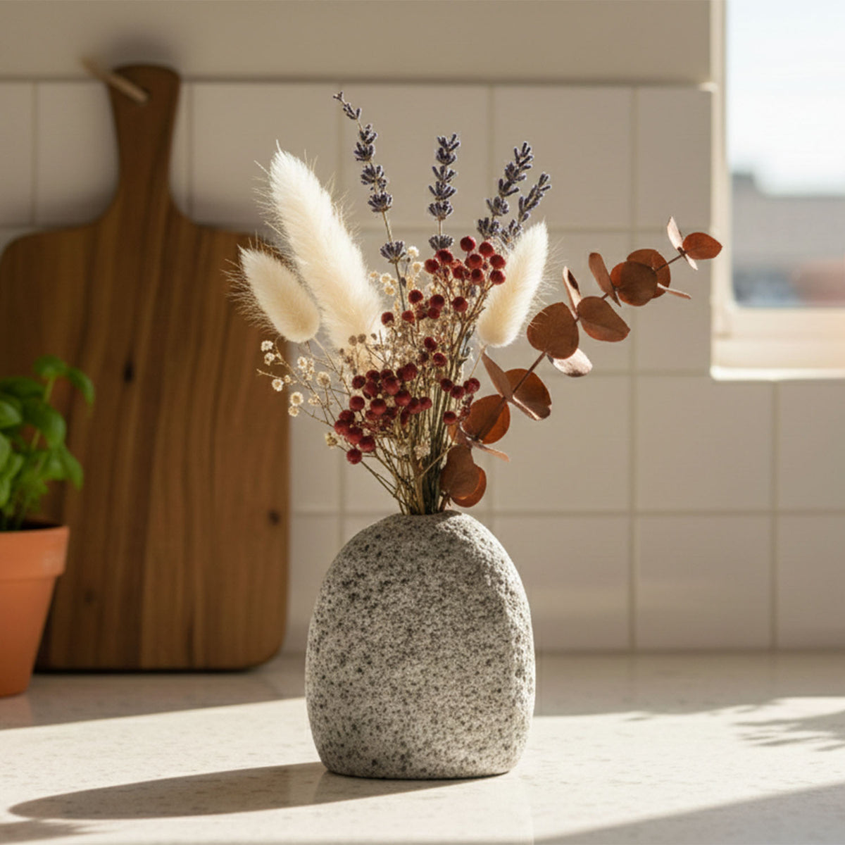 Stone Vases - Funky Rock Designs