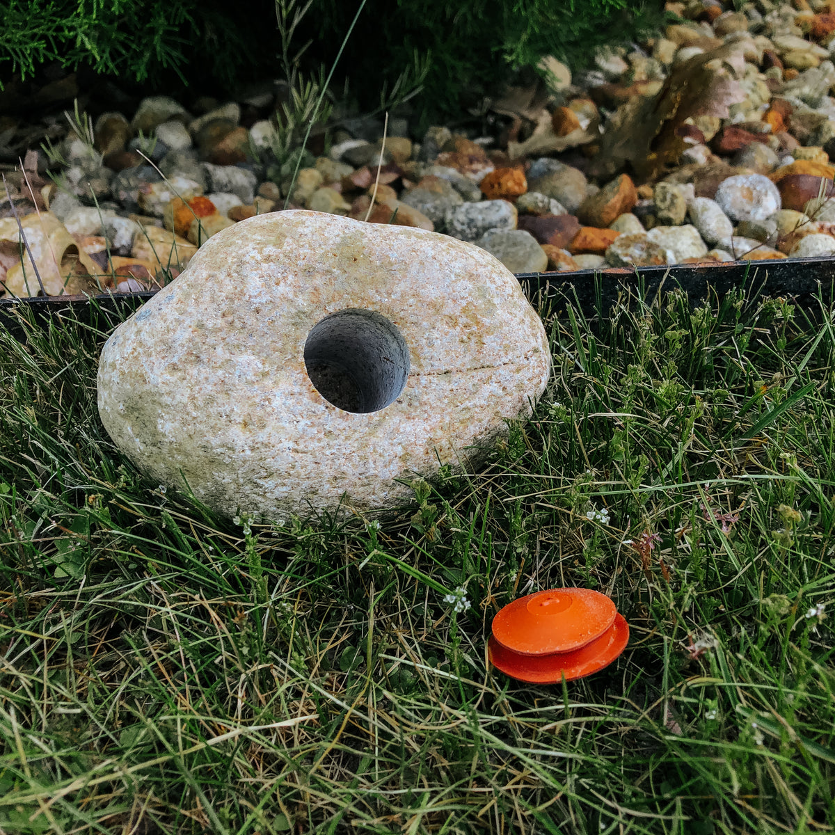 Key Hiding Stone - Funky Rock Designs