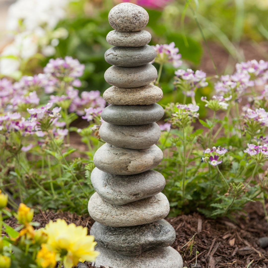 Garden Cairn | Funky Rock Designs